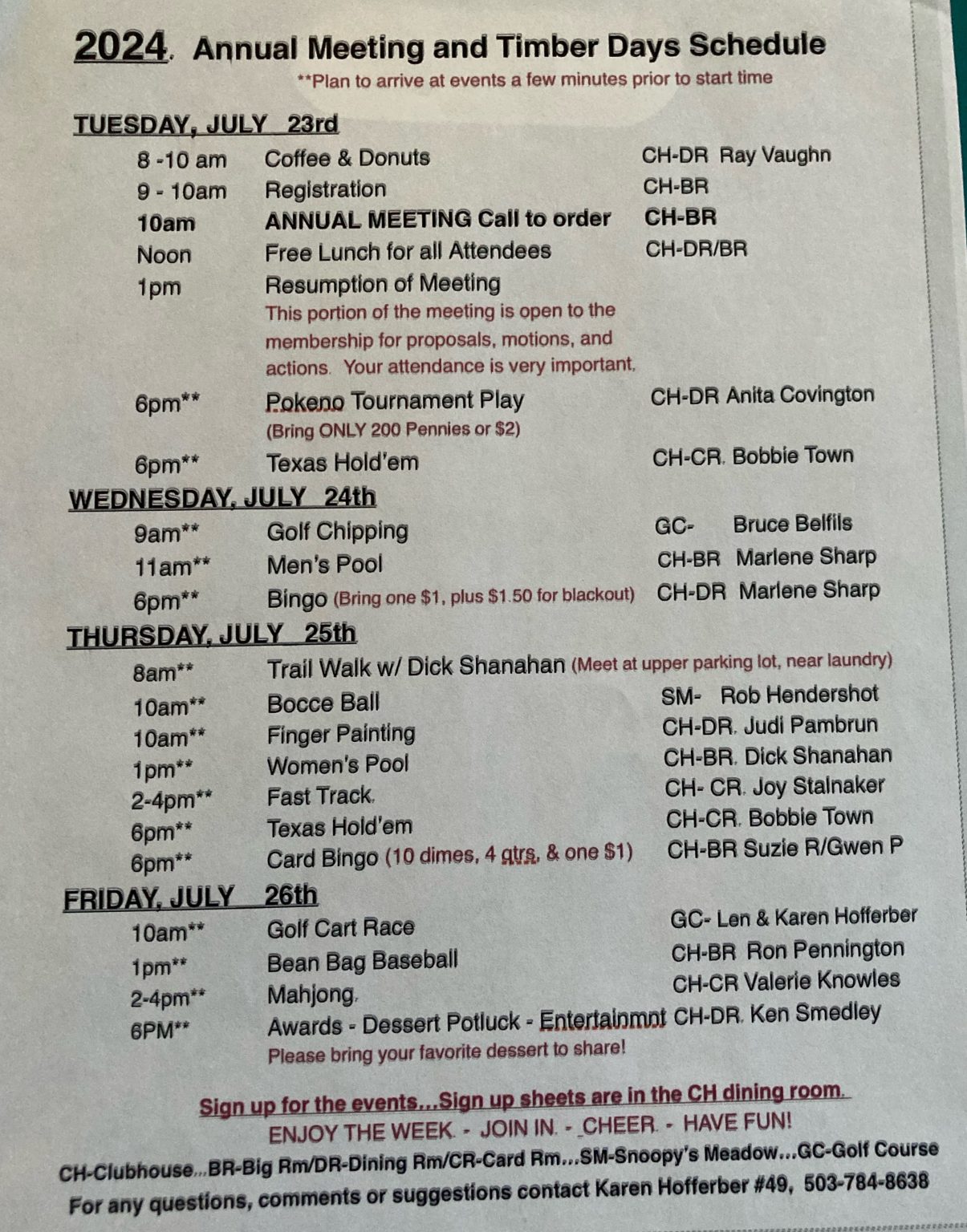 Timber Valley SKP Park of Oregon, Inc | A Private Membership RV ...